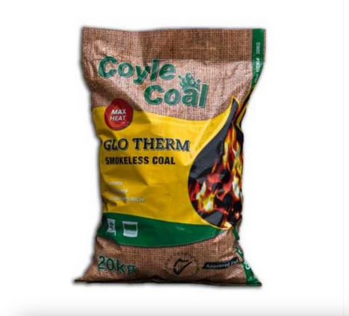 Coyle Glo Therm Smokeless Fuel 20kg | Cleary Fuels