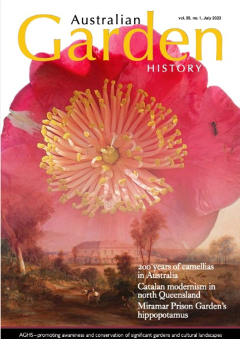 Sharing the history of the Miramar Prison Garden across the ditch