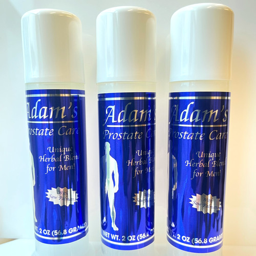 3 Pack of Adam's Prostate Care | 3 - 2oz Pumps | happypms