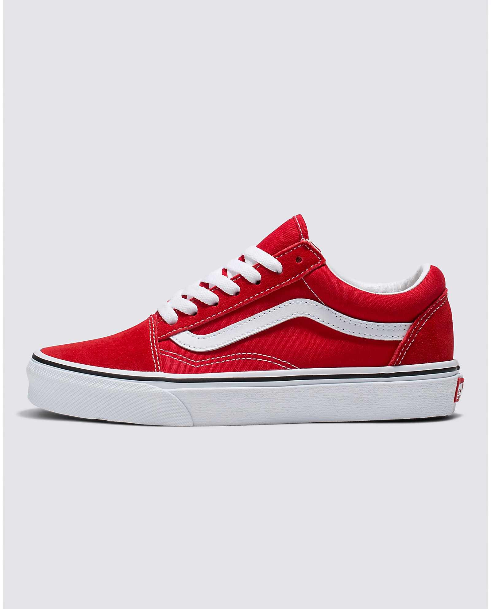 Vans Old Skool (Red) with Cleat Bottoms | Custom Cleats