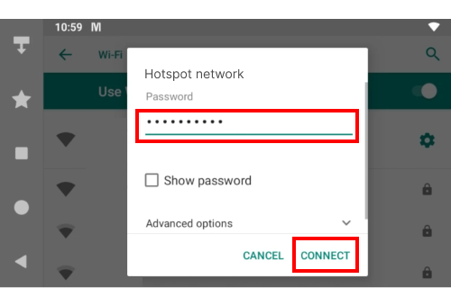 How to connect to the Internet (Android)