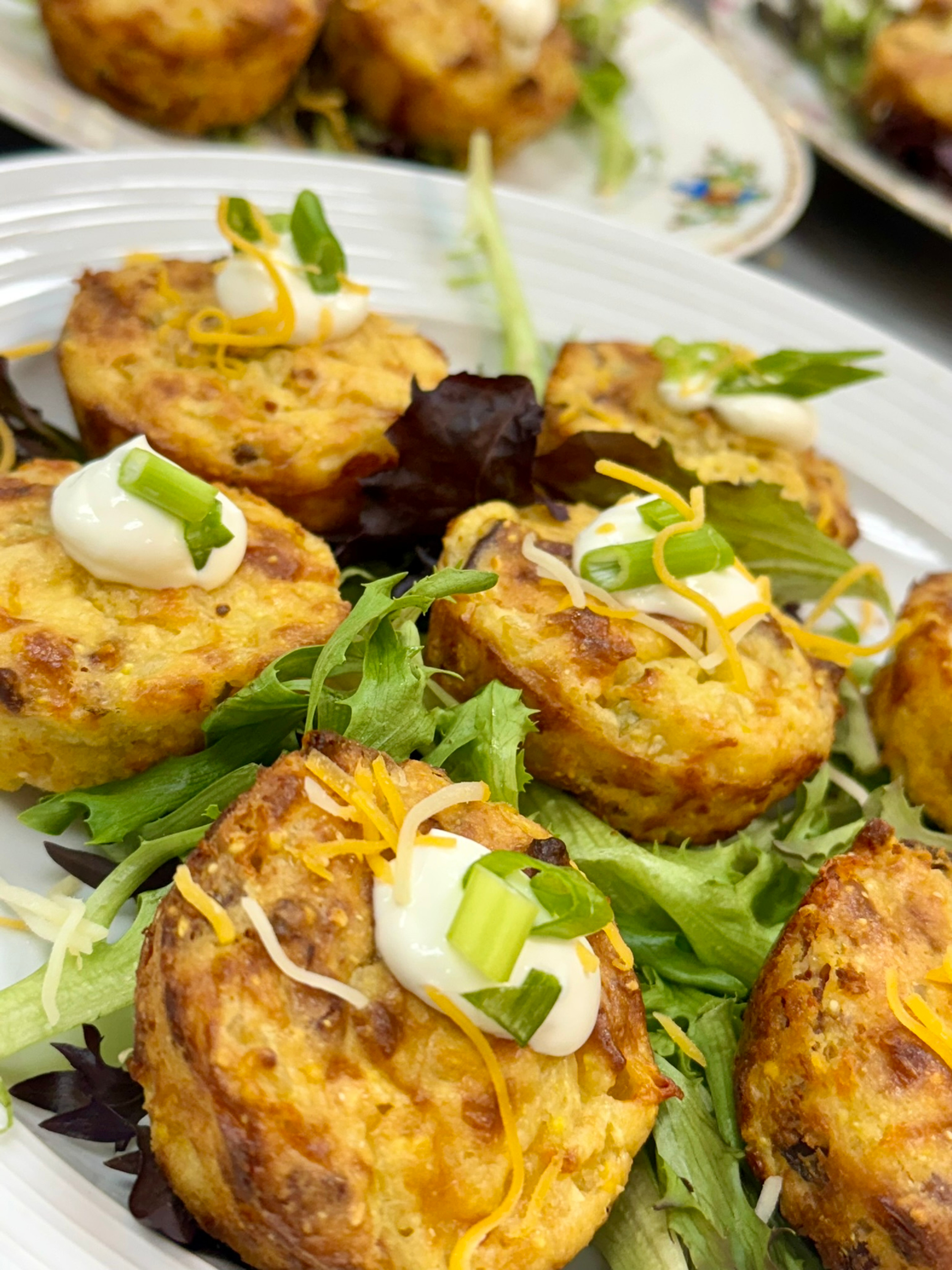 Loaded Corn Muffins with Bacon, Cheddar & Scallions
