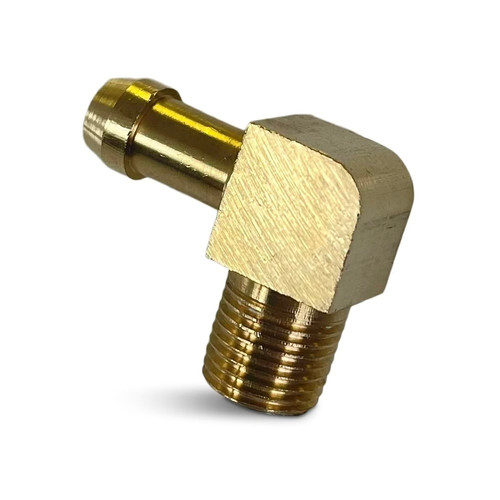 1/8 Npt To 6mm 90 Degree Brass Turbo Hose Connector | R-Spec Performance