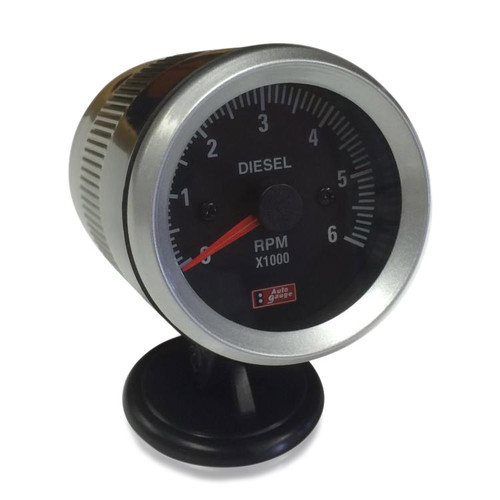 52mm Black Faced Diesel Tachometer / Rev Counter | R-Spec Performance