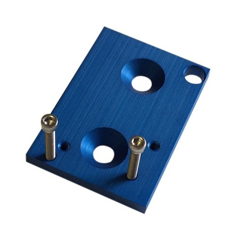 Blue CNC Mounting Bracket For MAC Type 3 Port Boost Solenoids | R-Spec ...