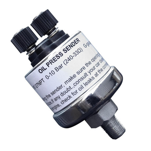 SM Oil Pressure Sensor (Pre-set Warning 240-33 Ohm Gauges) | Prosport ...
