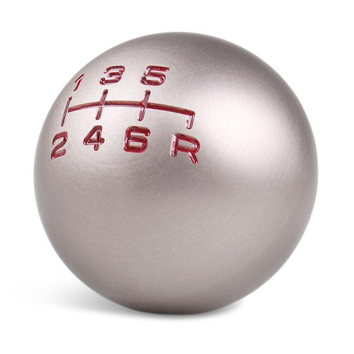Honda Civic 6 Speed Alloy Ball Gear Knob - Red Detail | R-Spec Performance