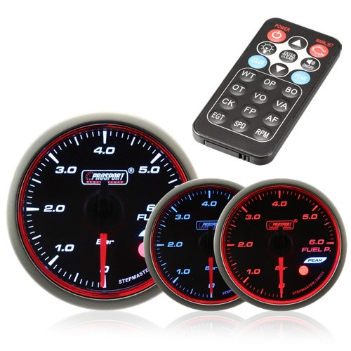 52mm Prosport WRC Fuel Pressure Gauge - Bar | R-Spec Performance