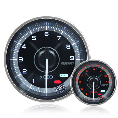 52mm Prosport Crystal Peak/Warning Rev Counter 0-9000 Rpm | R-Spec ...