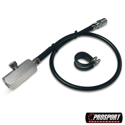 Remote Oil Pressure Sensor Adaptor Kit For Mitsubishi Evo 7 8 9 - Black ...