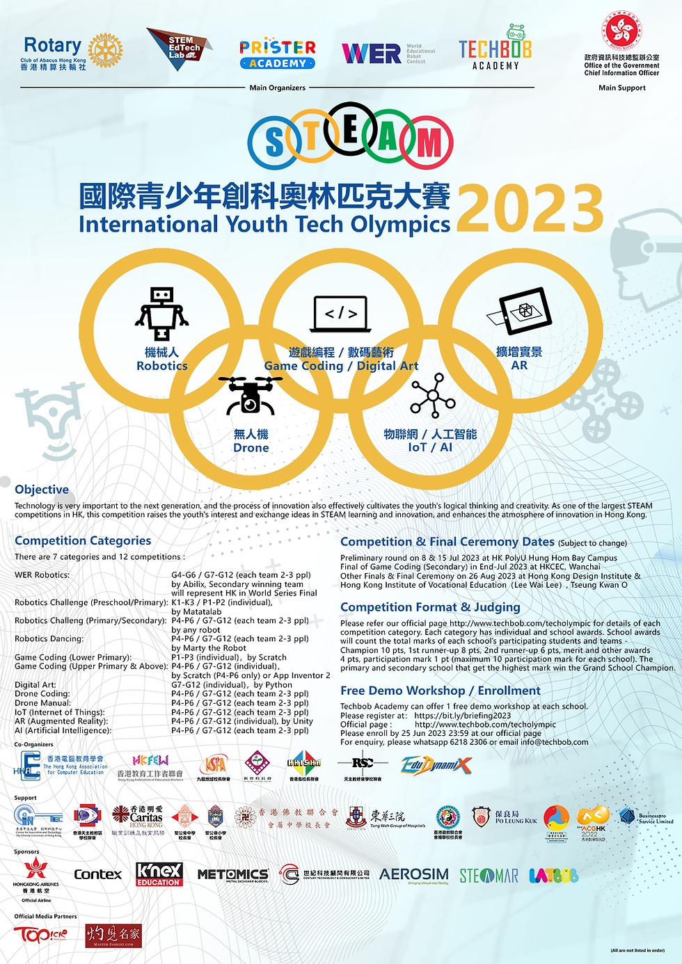 HONG KONG STEM COMPETITIONS 2023