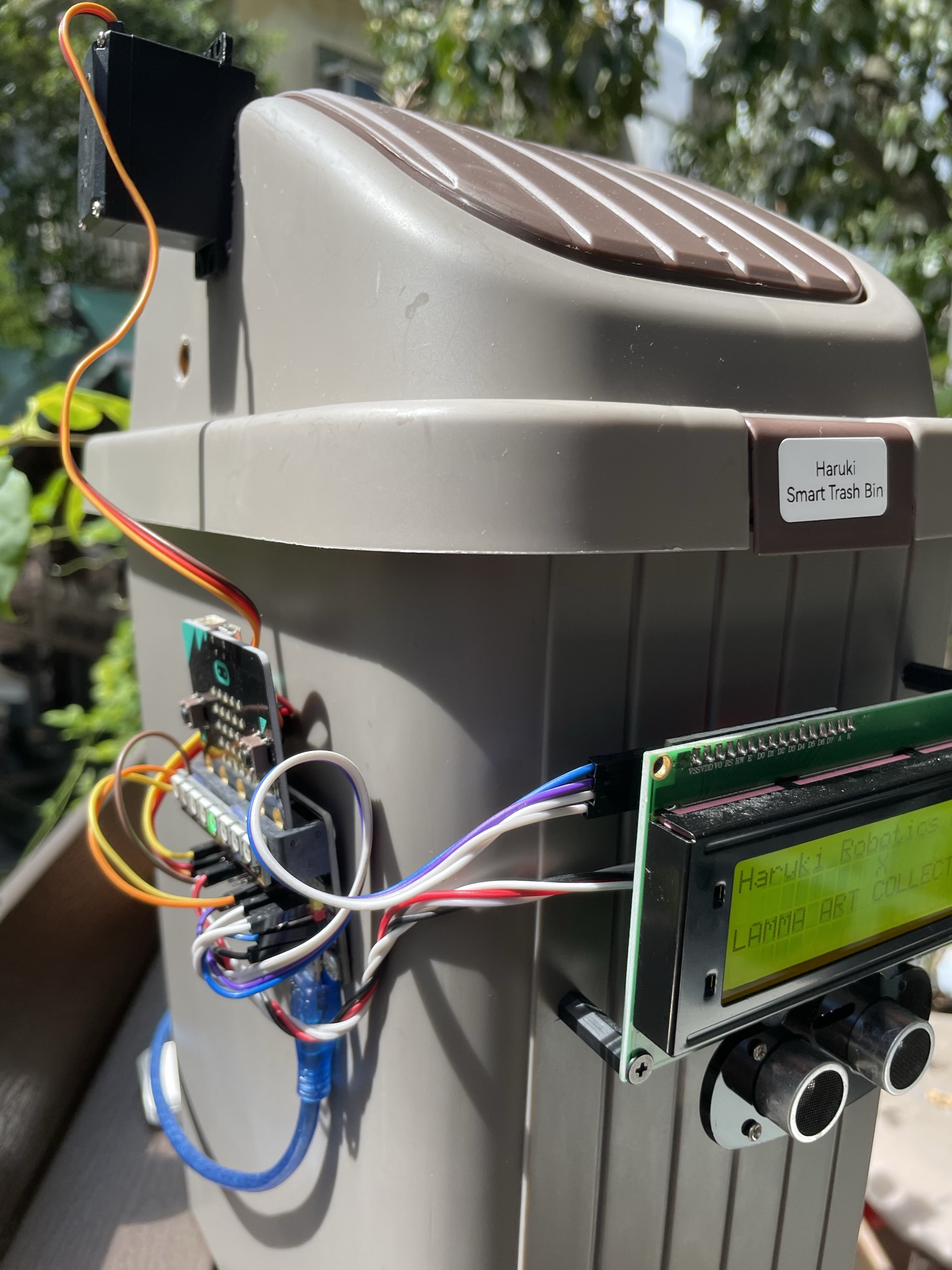 Micro:bit Automatic Trash Bin