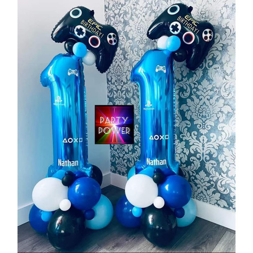 Double Digits Gamer Age Sculpture | Party Power
