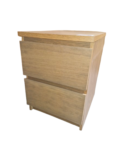 IKEA Teak Bedside Unit | castlefurniture