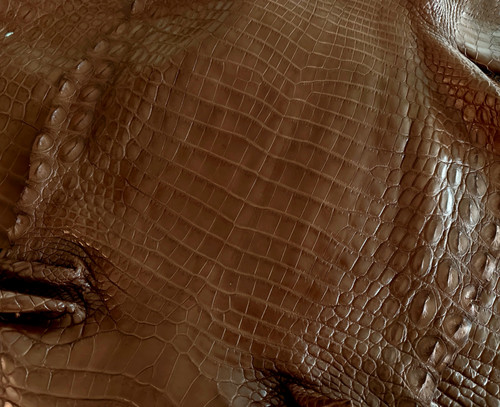 Crocodile Leather Kango Tabac Color SAF (100% Genuine skin ...