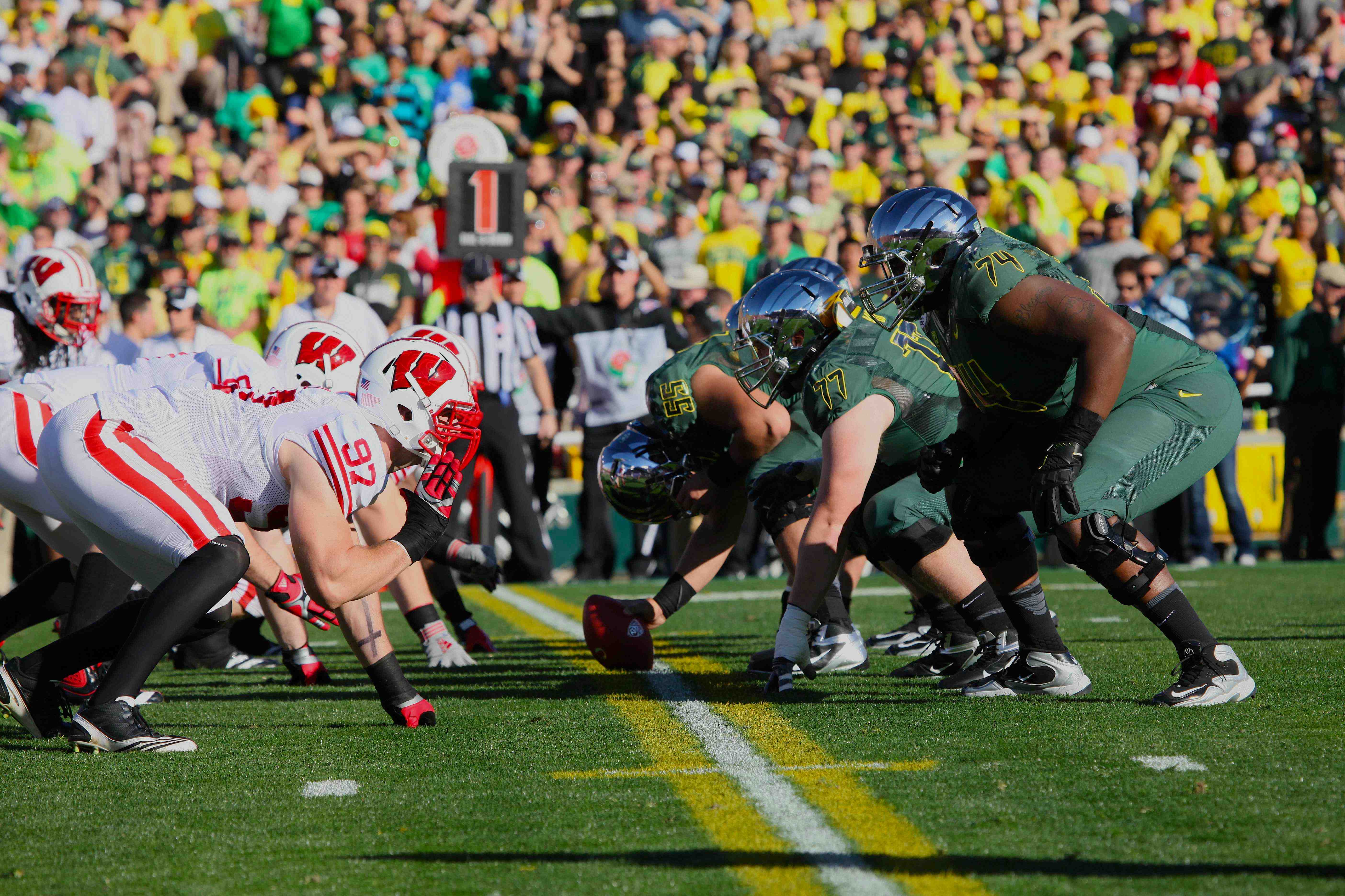 Football Referee Pre-Snap Responsibilities