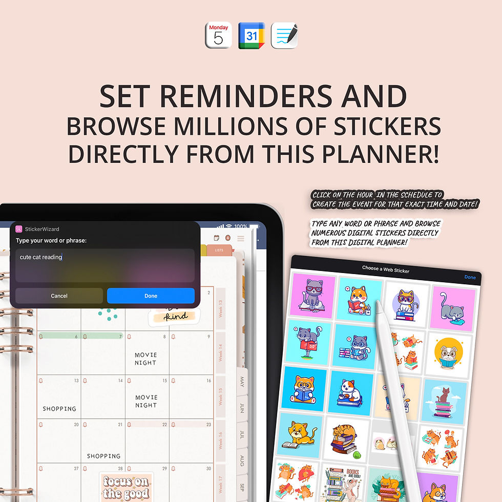 Free Digital Planner | Mydailyplanners