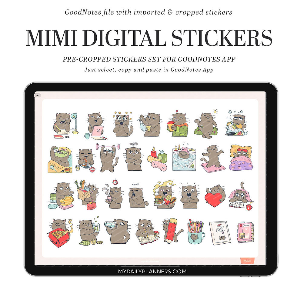 Digital Stickers | MyDailyPlanners