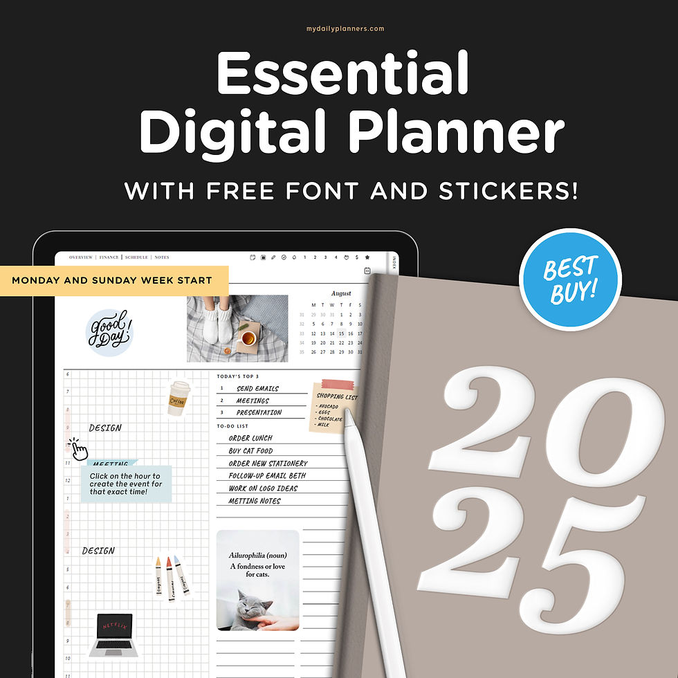 Digital Planner | MyDailyPlanners