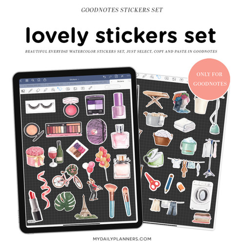 LOVELY STICKERS SET | MyDailyPlanners