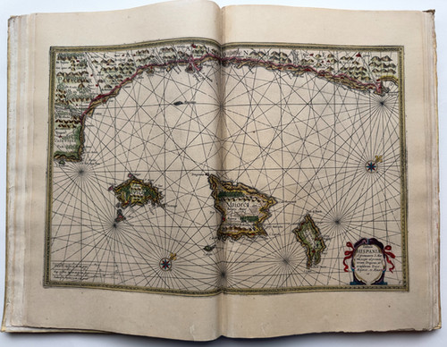 Descriptio Maris Mediterranei, per tabular (…) - Jan Janssonius ...