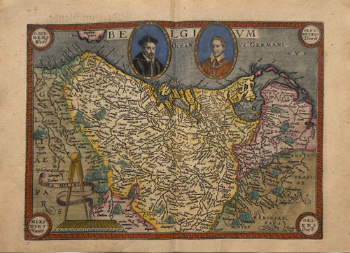 Belgium - Johann Bussemacher, Matthias Quad | Antique Maps Gallery