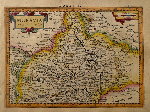 Moravia - Mercator/ Hondius/ Cloppenburgh | Antique Maps Gallery