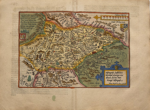 Germany, Salzburg - Johann Bussemacher, Matthias Quad | Antique Maps ...
