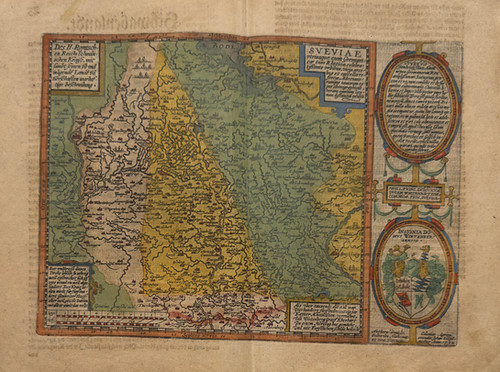 Germany, Swabia - Johann Bussemacher, Matthias Quad | Antique Maps Gallery