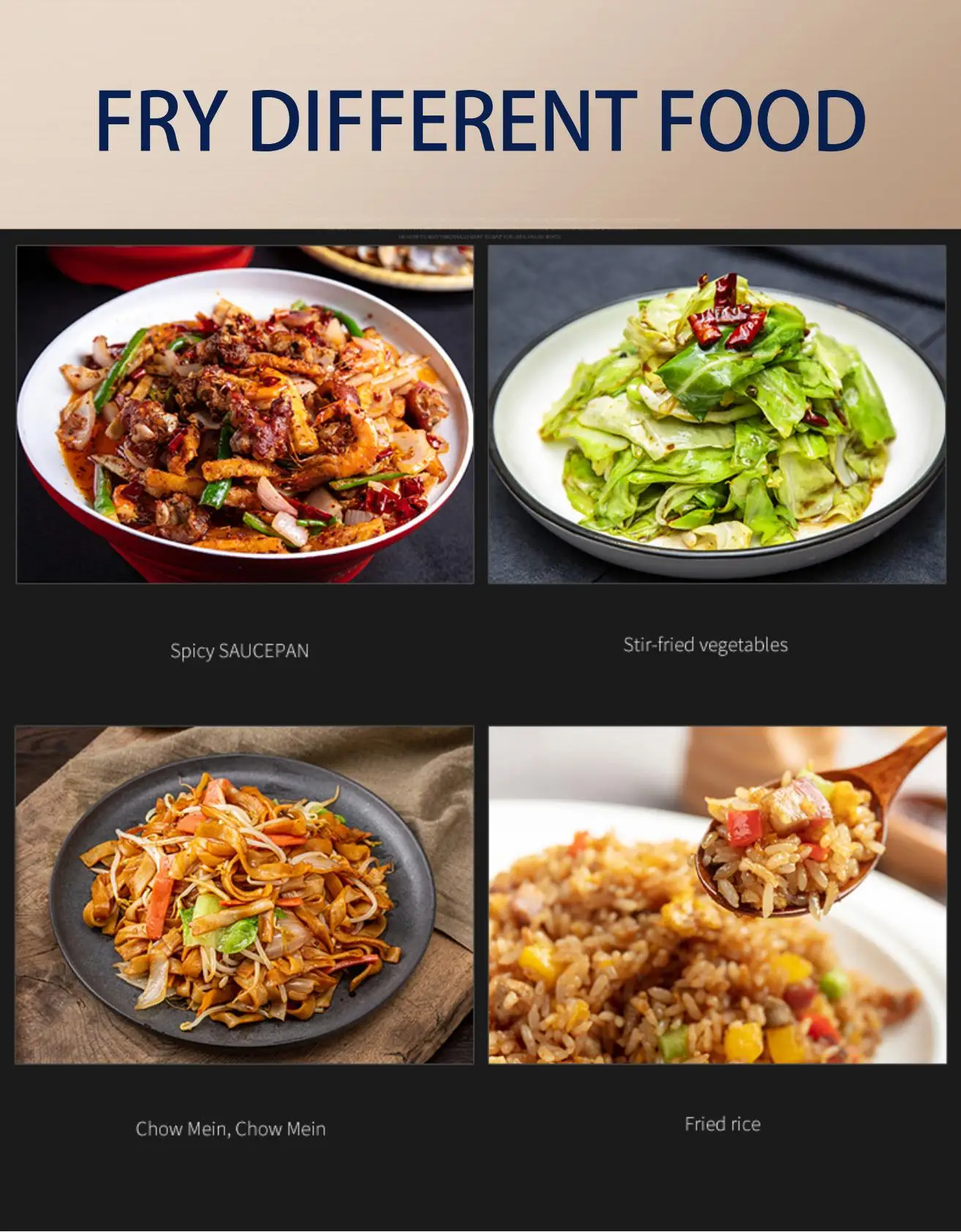 Automatic Stir-Fry Cooker -Upright | HM Smart Life