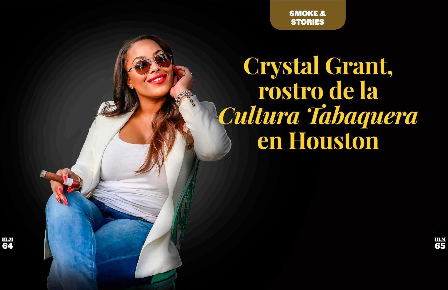 Smoke & Stories: A Sparkling Conversation with Crystal Grant, the Face ...