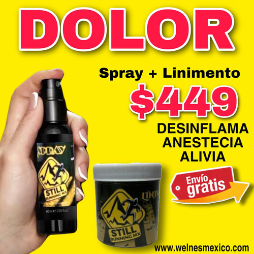 COMBO STILL RUNINNG POMADA + LINIMENTO | WELNES