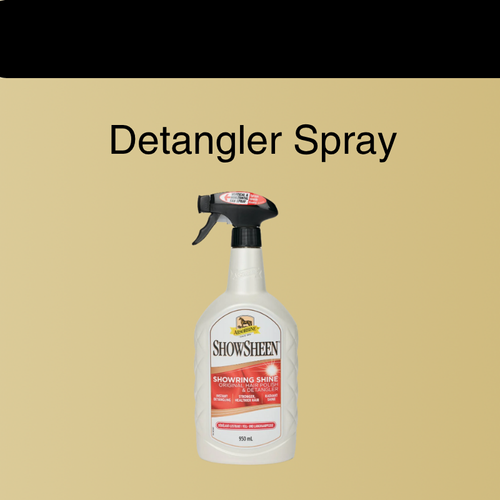 Detangler - Showsheen Brand | Black Horses