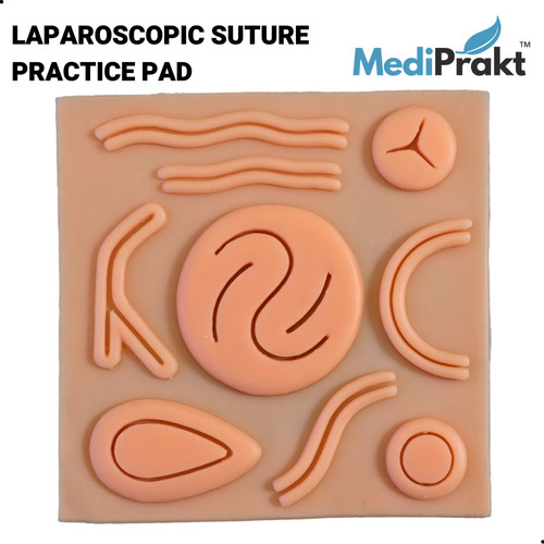 LAPAROSCOPIC SUTURE PRACTICE PAD 2 | 3D Peritoneoscope Skin Suture ...