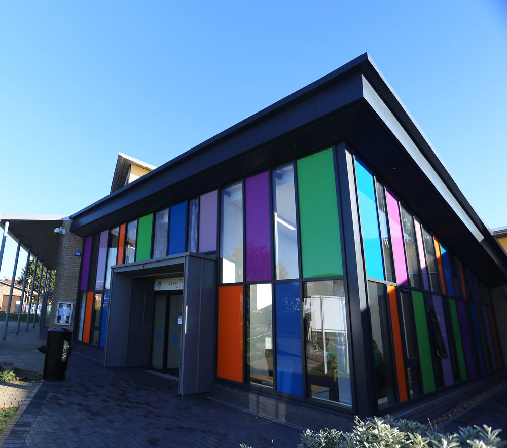 A bright new welcome for Claycots School