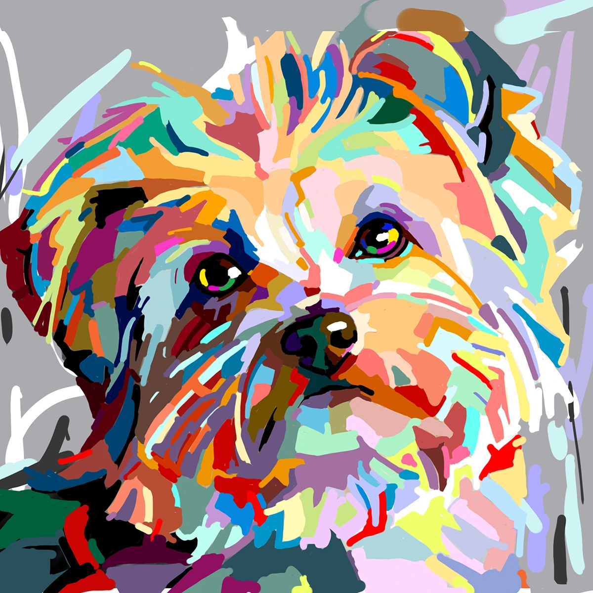 A Tiny Terrier | Sunrise Fine Art