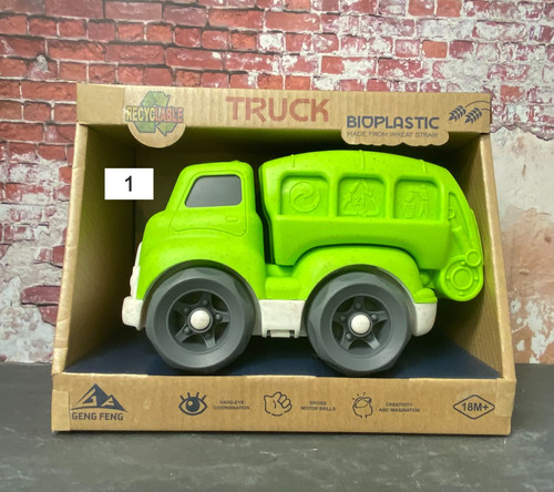 Bioplastic Toy Trucks | Luigi-Lu