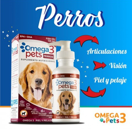Omega 3 Pets Perro Adulto 125 mL | OSM ltda