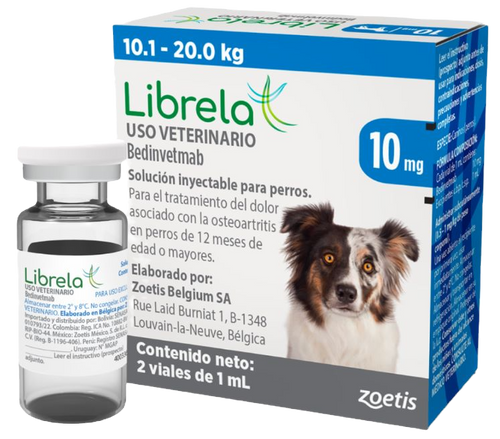 Librela 10 mg Solución inyectable 10 a 20 Kg | OSM ltda