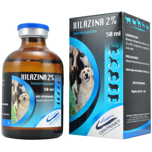 Xilazina 2% Solución Inyectable 50 mL | OSM ltda