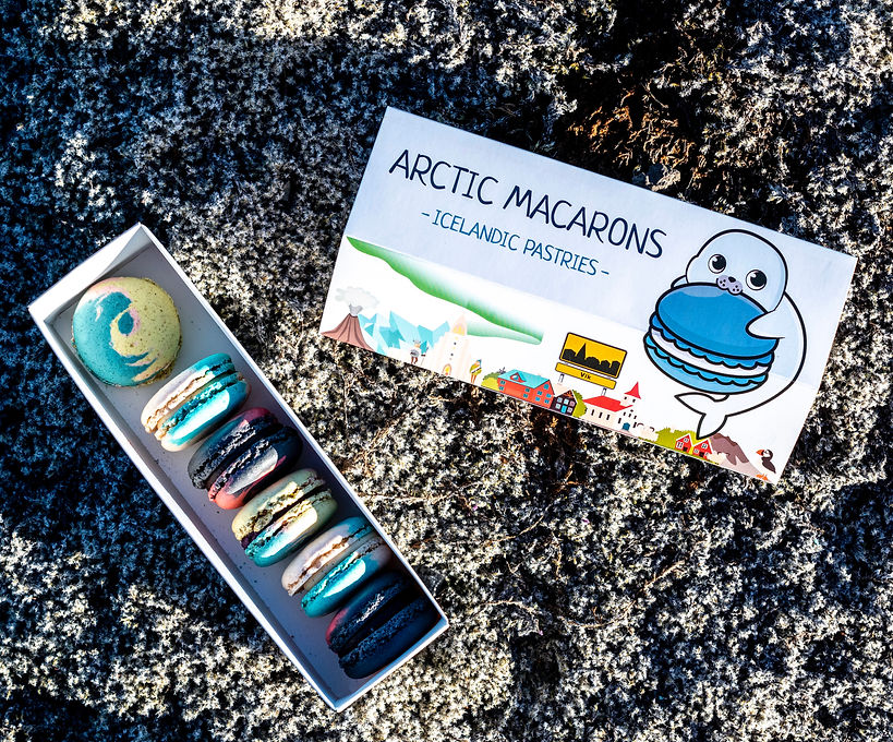 Arctic Macarons | Icelandic Pastries