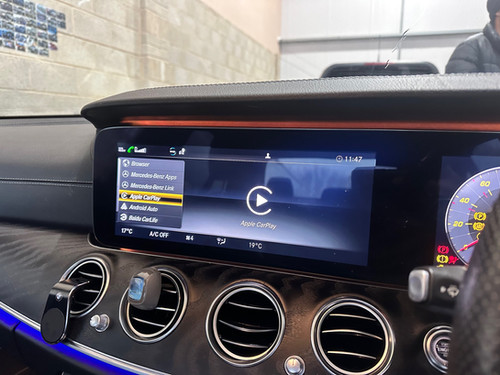 Mercedes E-Class W213 Apple CarPlay / Android Auto Activation 2017 ...