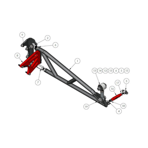 1973-1987 C10, 10/12 Bolt to 9" Ford Torque Arm Conversion, QA1 ...