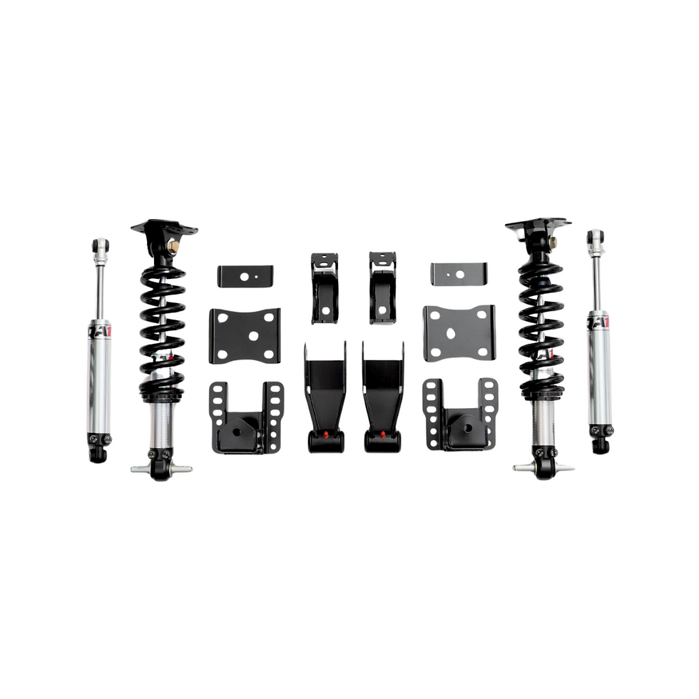 2007-2018 Silverado 1500, 4/6 Lowering Kit w/o Spindles, 2WD, Double ...