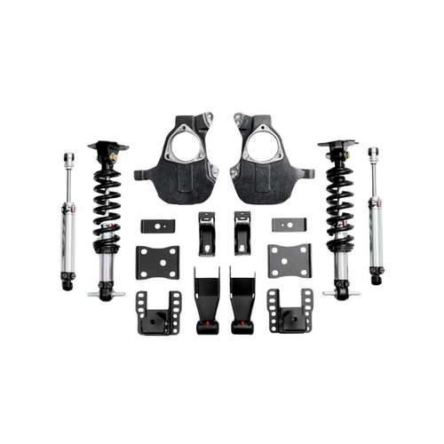 2007-2016 Silverado/Sierra 1500, 4/6 Lowering Kit, 2WD, Double Adj ...