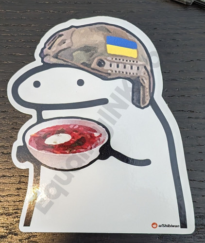 Large Borscht Flork Sticker Pack (5 pcs) | equalityINK