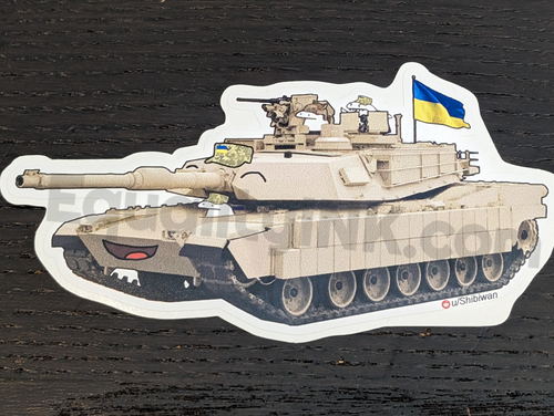 Flork M1 Abrams Sticker Pack (5 pcs) | equalityINK