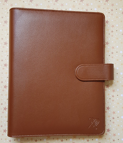 Capa marrom A5 | Planner Advogada