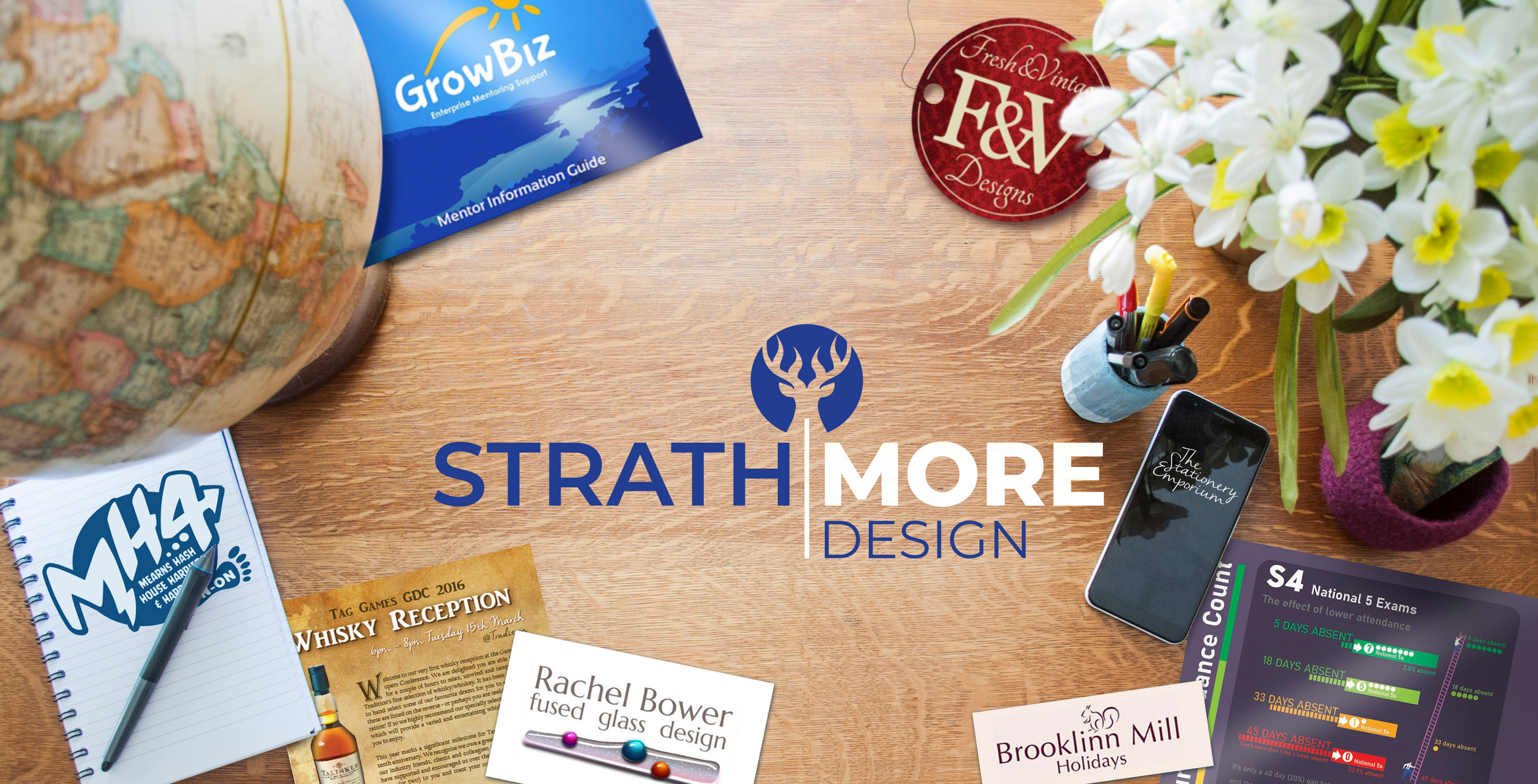 Strathmore Design | graphic designer | Alyth, Blairgowrie, UK