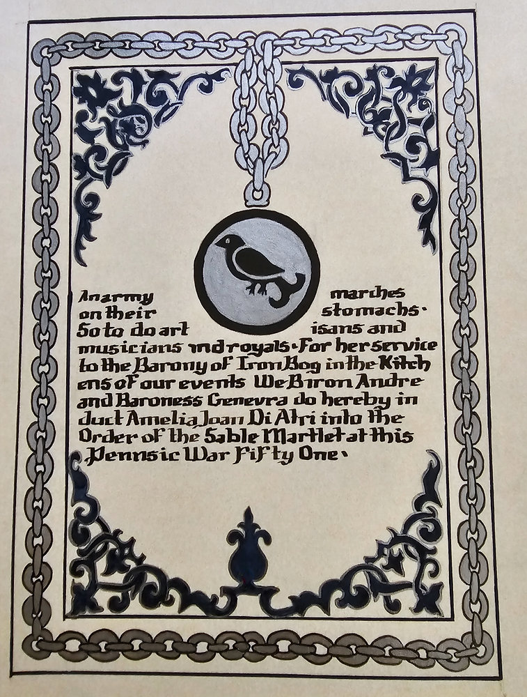 Iron Bog Pennsic 51 scrolls, part 2